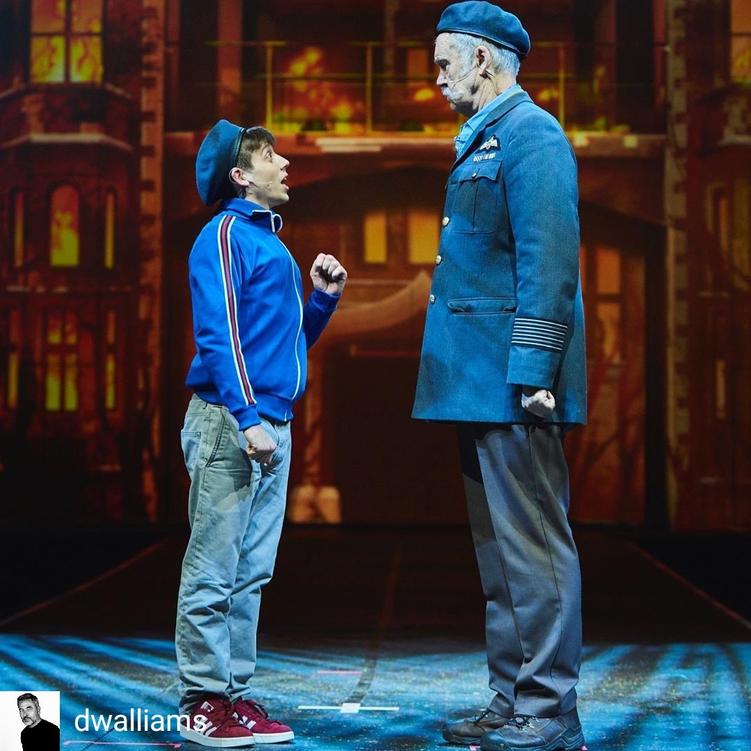 Nigel as Grandpa in David Walliams' show - Nigel Planer