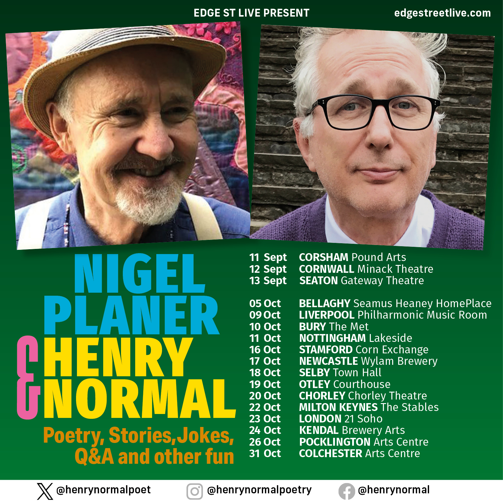 News Archive - Nigel Planer