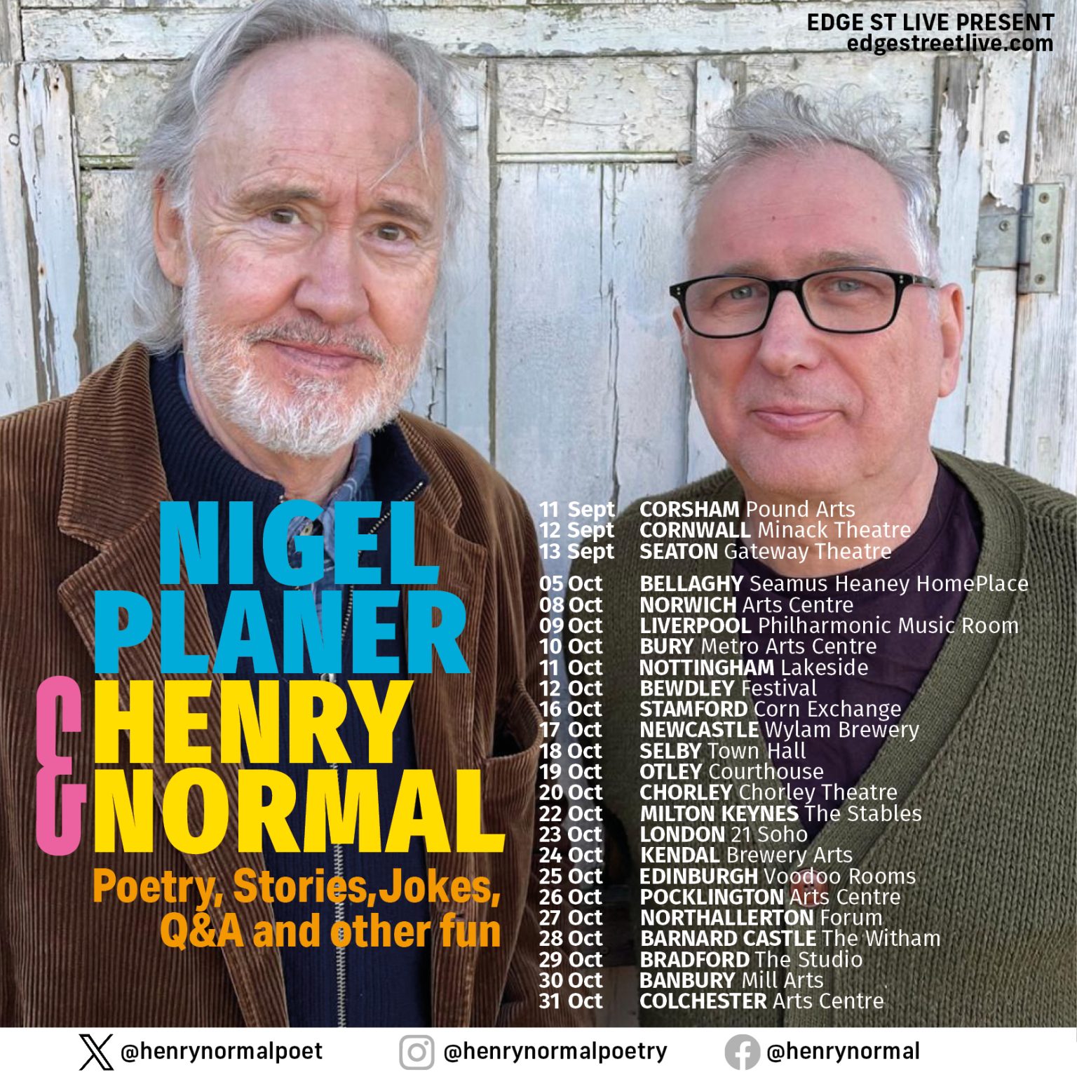 News Archive - Nigel Planer